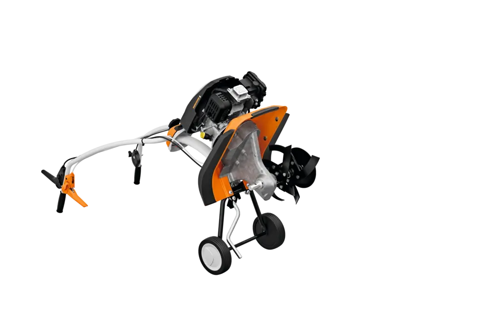 STIHL De STIHL tuinfrees MH 445 R kun je zelfs gemakkelijk...
