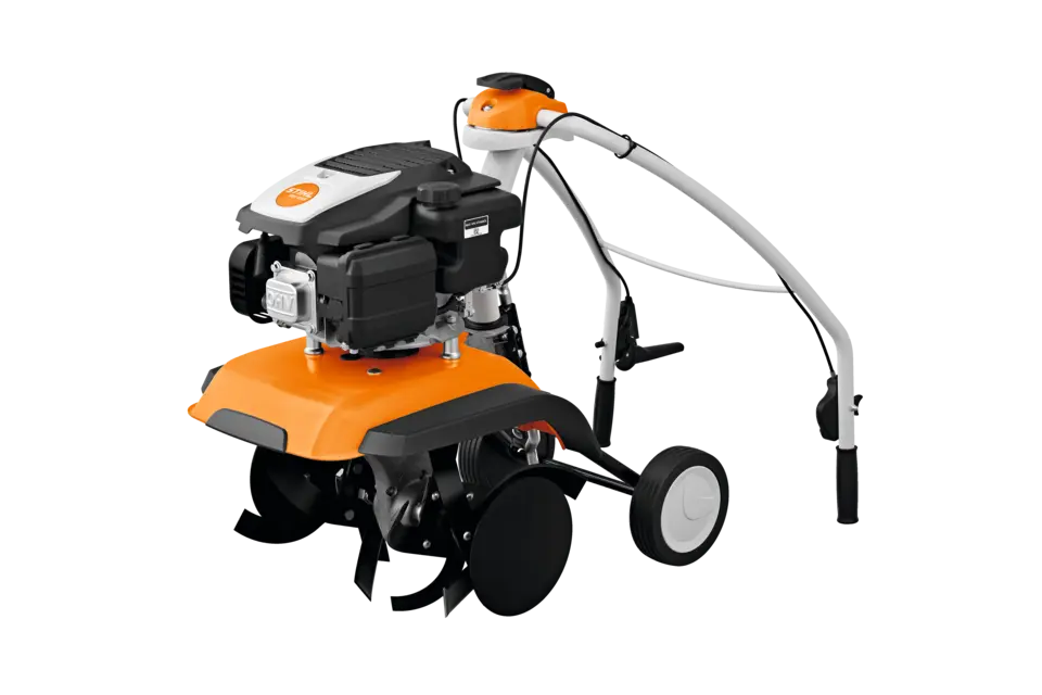 STIHL De STIHL tuinfrees MH 445 R kun je zelfs gemakkelijk...
